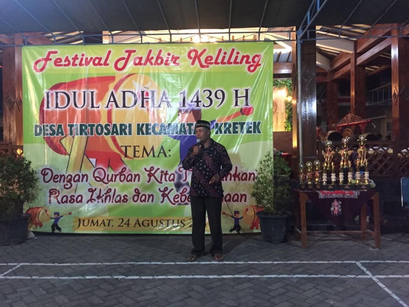 FESTIVAL TAKBIR KELILING DESA TIRTOSARI TAHUN 2018 - Website Kalurahan ...